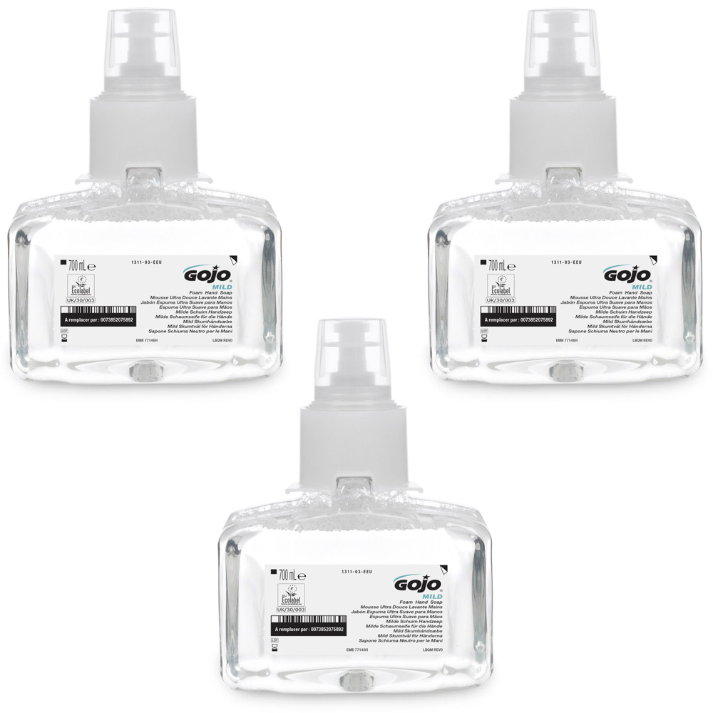 GOJO Soap LTX Automatic Wall Mounted Touch-Free Dispensers & Refills ...