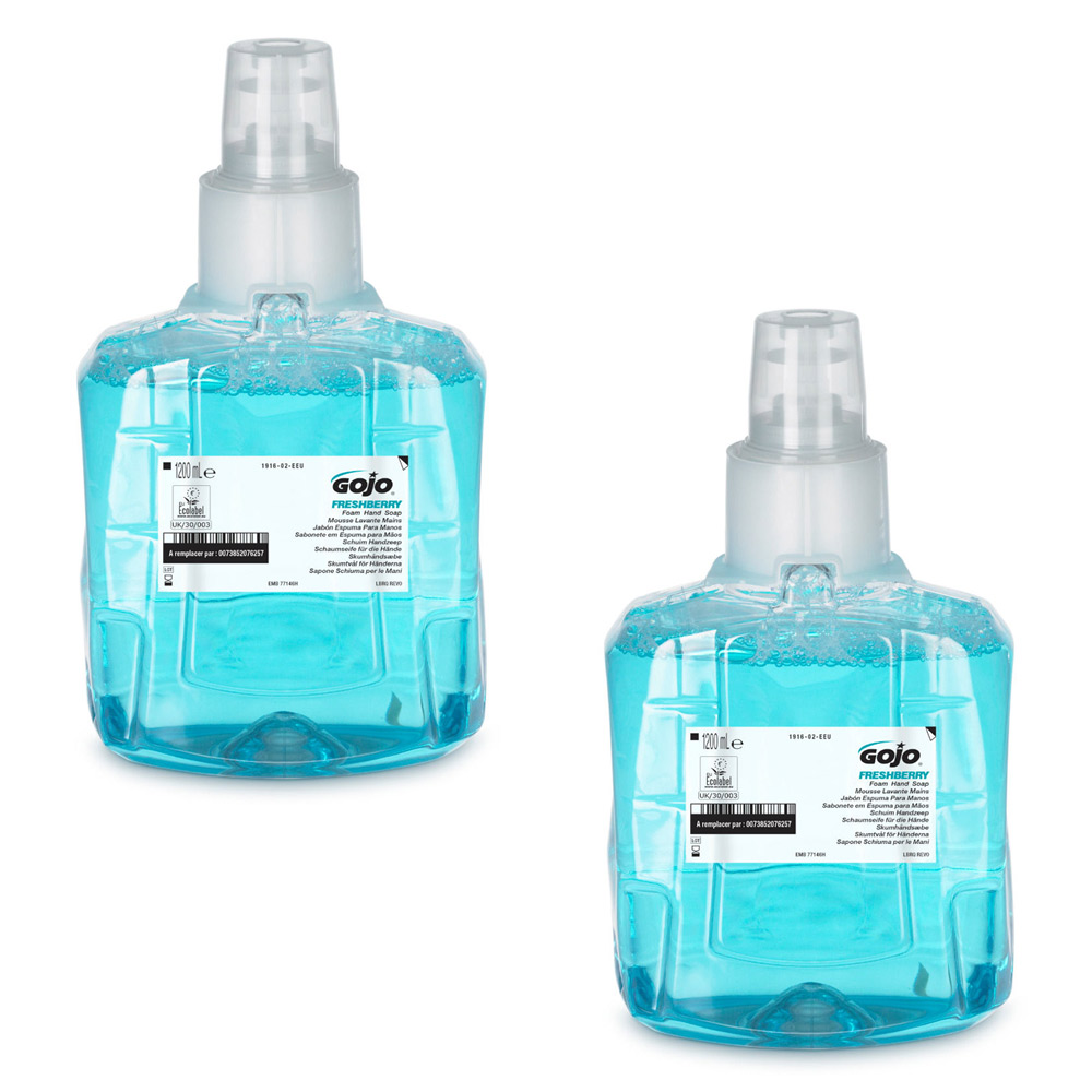 GOJO Soap LTX Automatic Wall Mounted Touch-Free Dispensers & Refills ...