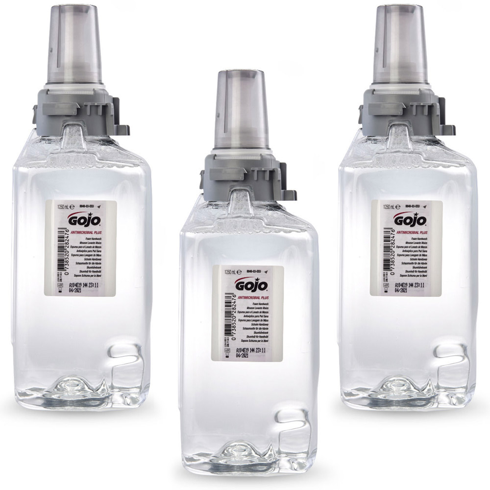 GOJO Soap ADX Manual Wall Mounted Dispensers & Refills - 700ml & 1250ml ...