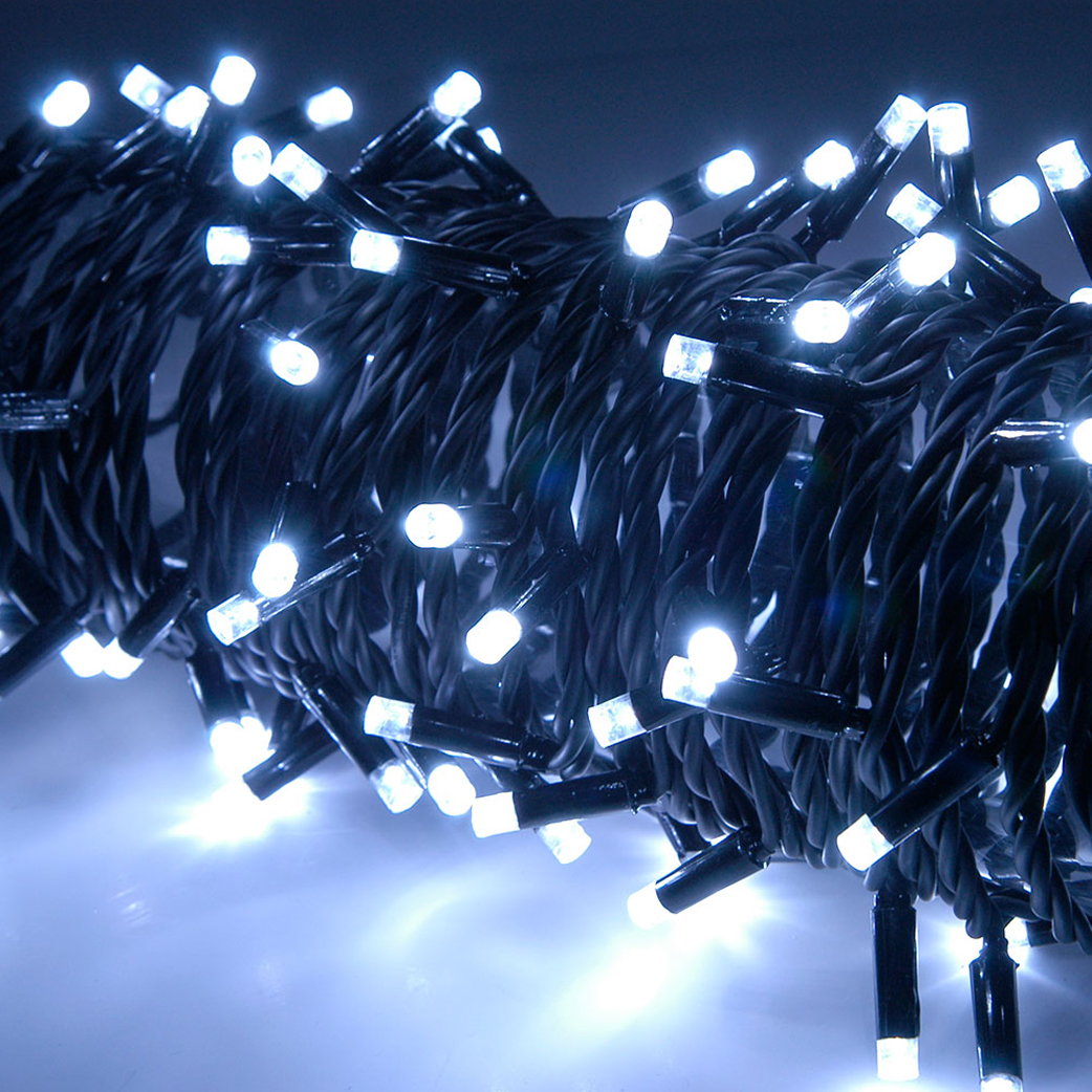 String light LED sets - Mains Powered Outdoor or Indoor | Connevans