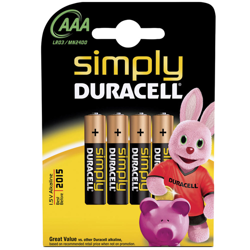 Alkaline AAA size batteries | Connevans
