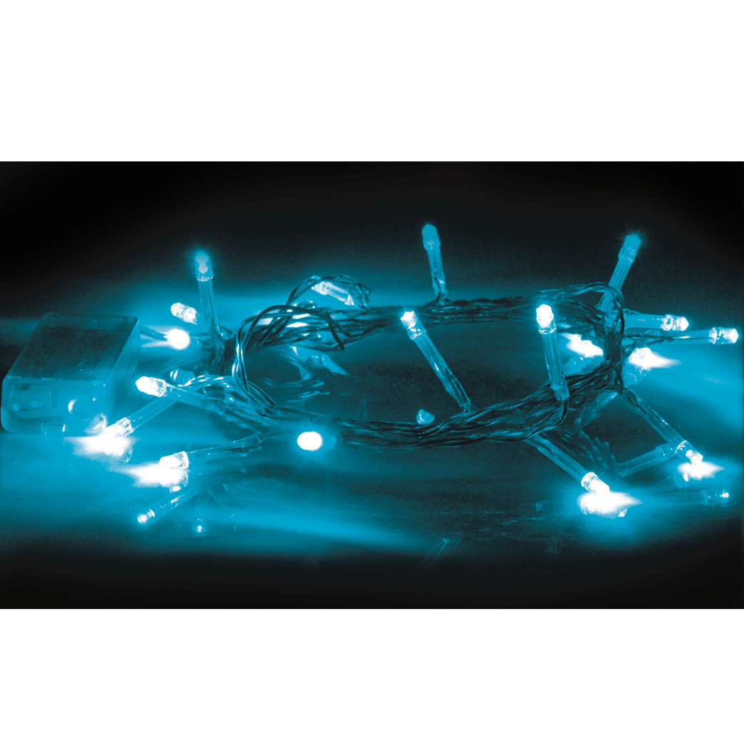 Battery powered LED festive string lights | Connevans