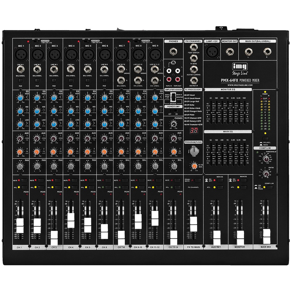 Audio mixer amplifiers | Connevans